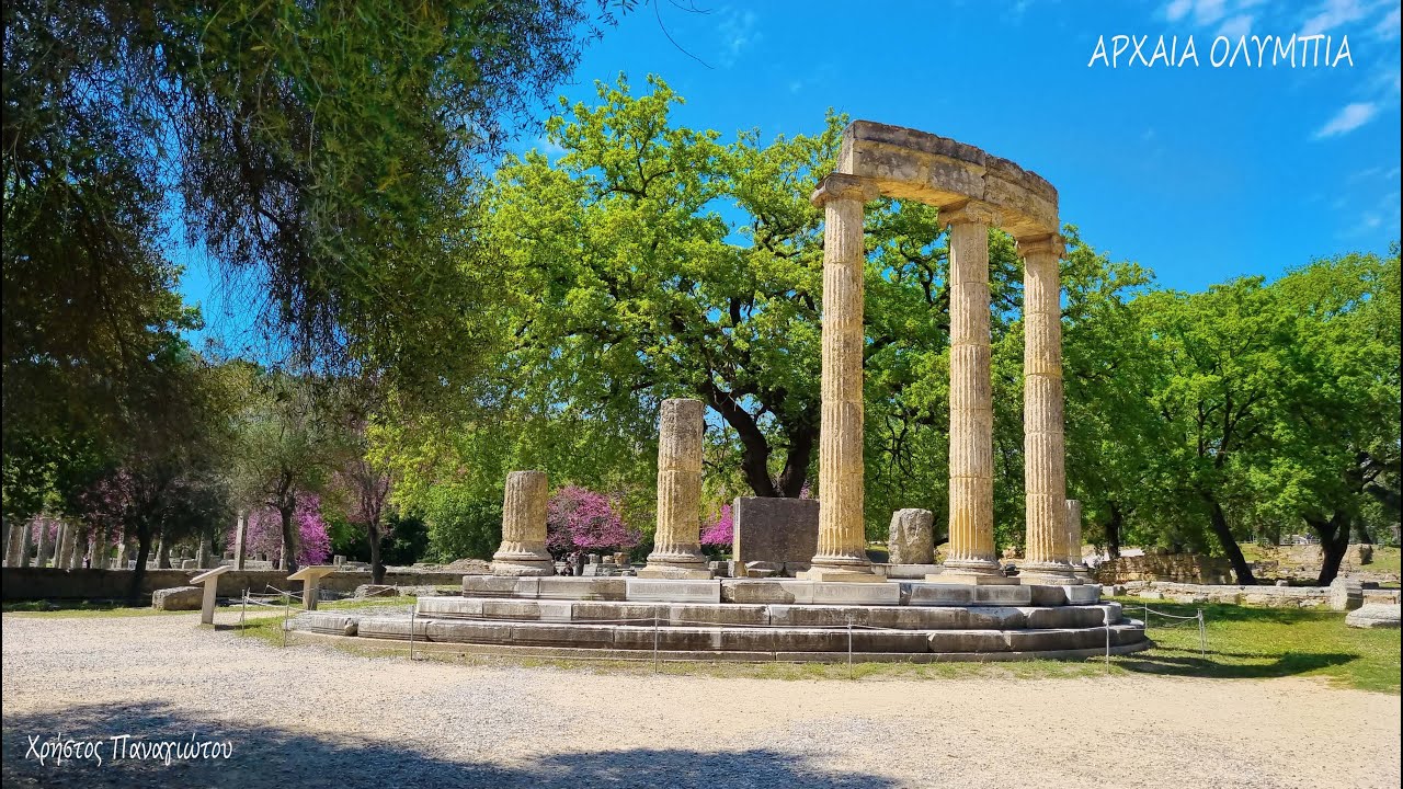 ANCIENT OLYMPIA GREECE DRONE AND LAND SHOTS ! ΑΡΧΑΙΑ ΟΛΥΜΠΙΑ ΕΝΑΕΡΙΑ ...