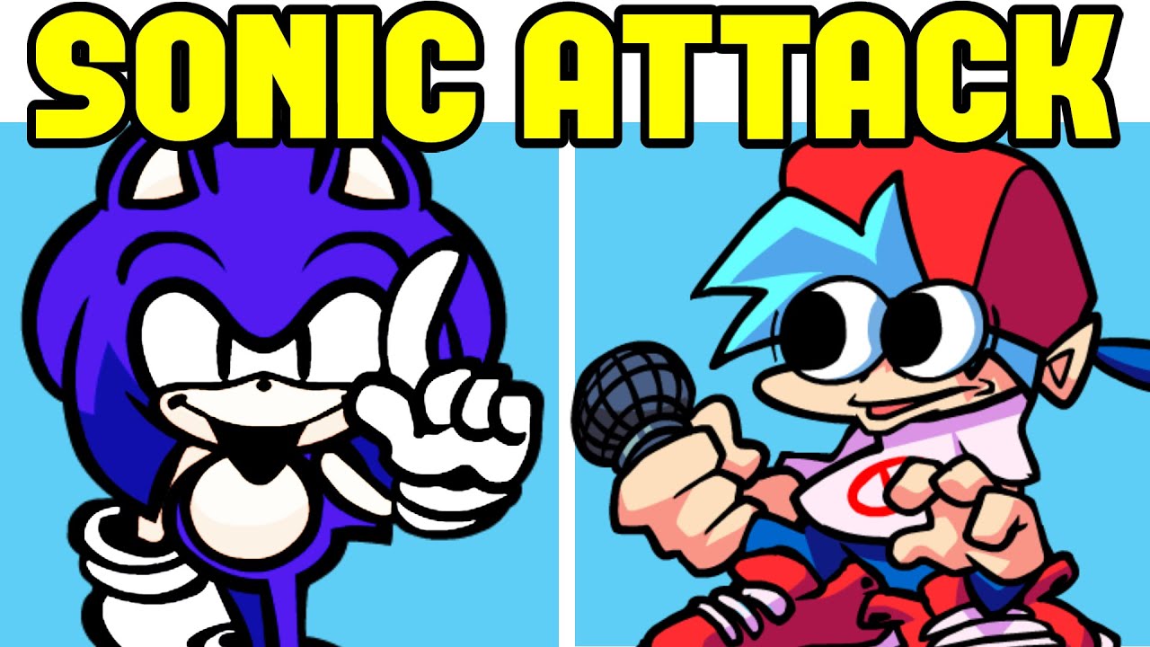 Friday Night Funkin' VS SONIC.EXE (Phantom Attack) (FNF Mod) - YouTube