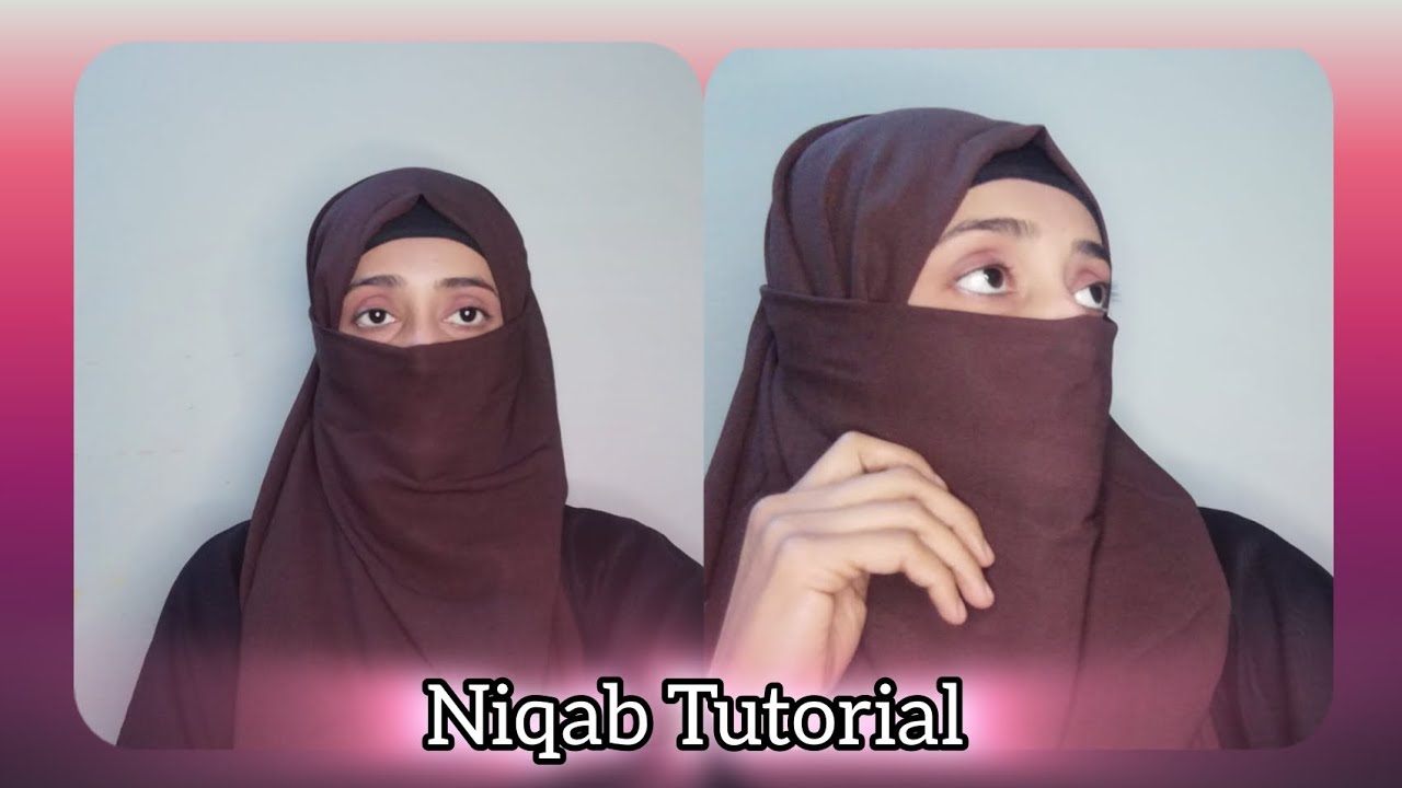 Simple Niqab Tutorial || Everyday Niqab Style Easy Wear Niqab #niqab ...