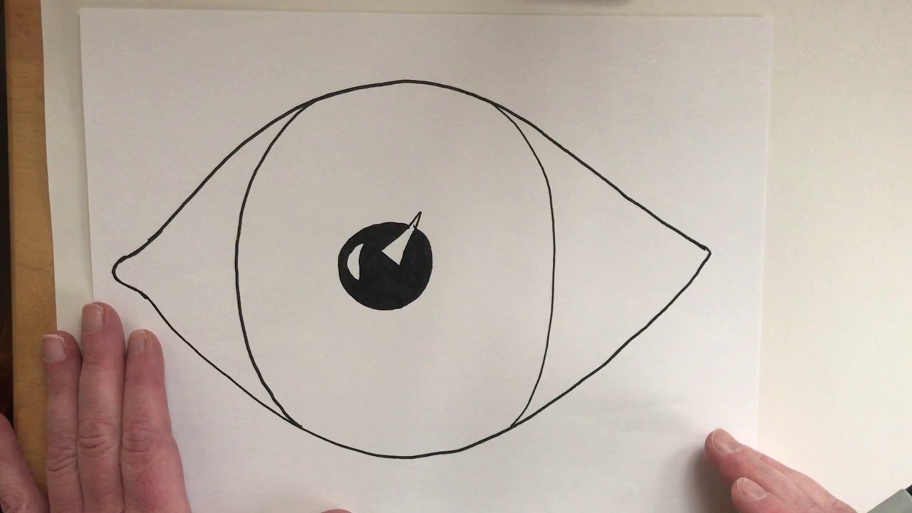 Rene Magritte Eye Tutorial - YouTube