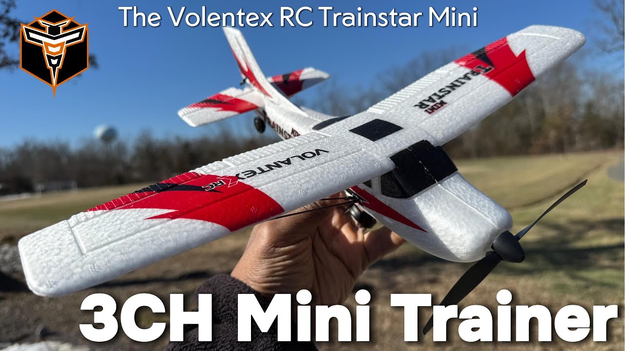 Soar to New Heights with the Volantex RC Mini Trainstar! 🚀 ️ - YouTube