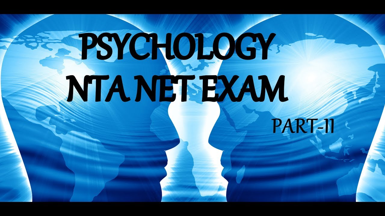 Psychology NTA NET syllabus comparison-2019 (PART-II) - YouTube