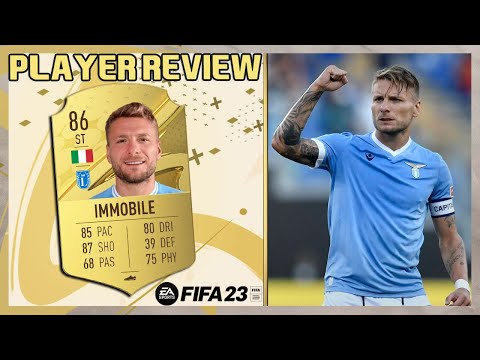 THE FINISHER! 🎯 86 CIRO IMMOBILE PLAYER REVIEW! FIFA 23 ULTIMATE TEAM ...