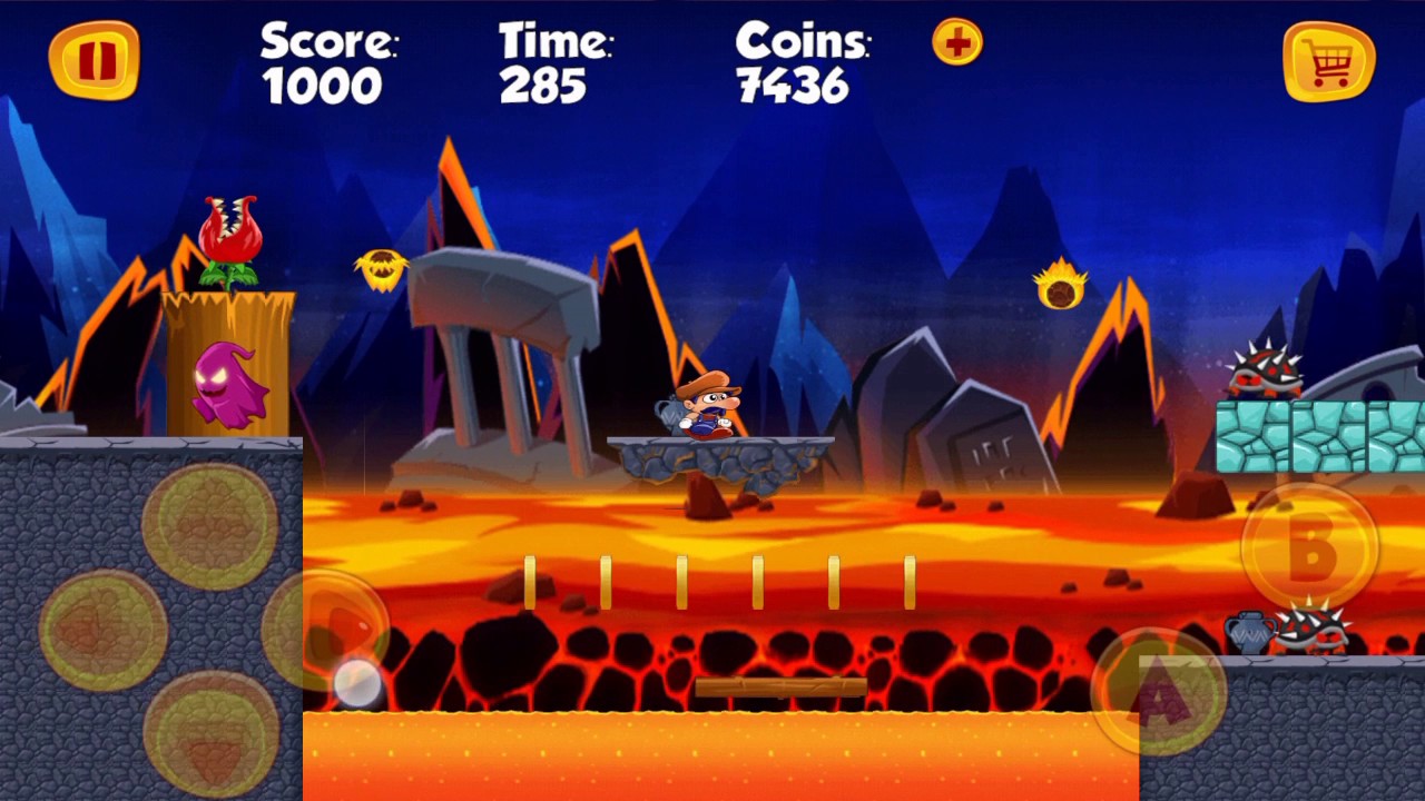 SBoy | Super Smash World Adventure | Level 66 | Super Mario like game ...