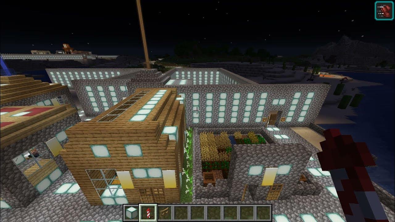 Minecraft villages of Bayside, along with Farview - YouTube