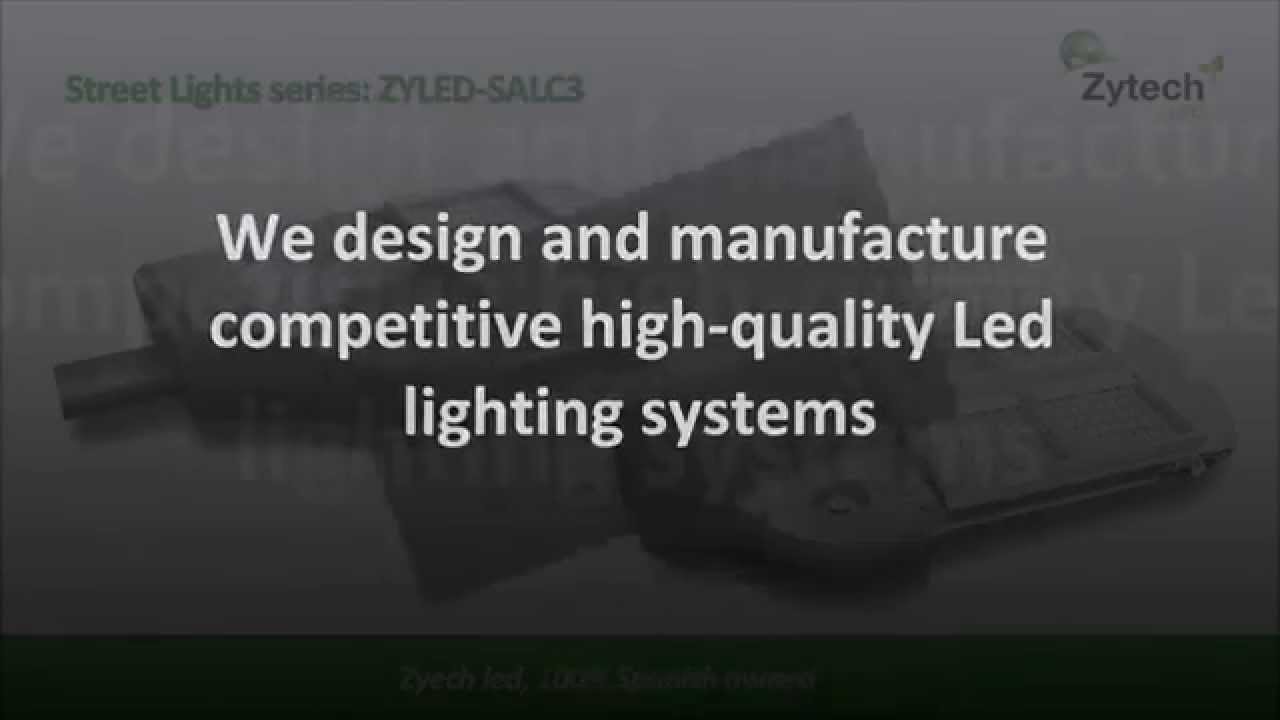 Zytech Led - Street lights - YouTube