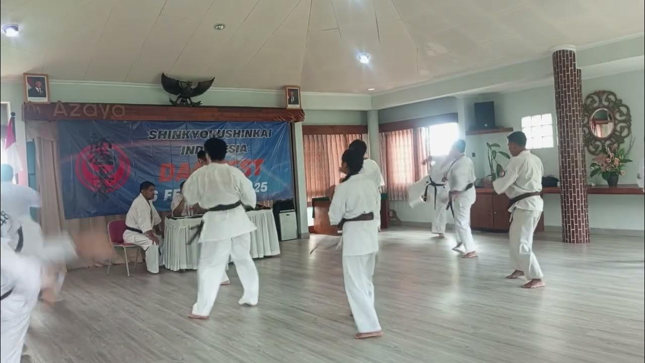 DAN TEST BLACK BELT INTERNASIONAL SHINKYOKUSHIN KARATE INDONESIA 🇮🇩 16 ...
