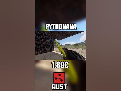 PYTHONANA + SORTEO EN LA DESCRIPCION #RUST #SKINS #TIENDA RUST #rustgame #rustskins - YouTube