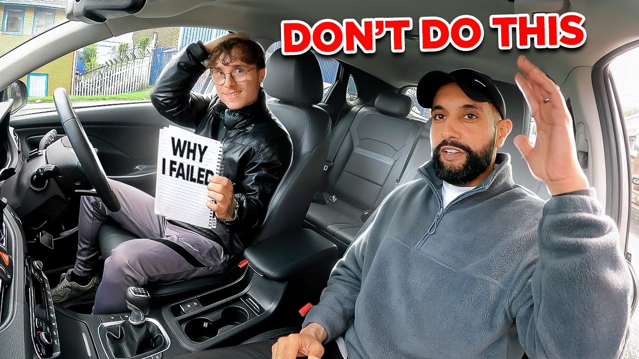 Why I Failed My Driving Test | MISTAKES TO AVOID - YouTube
