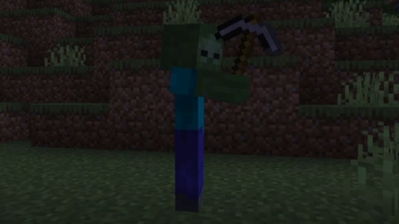 How to Summon a Zombie Holding a Stone Pickaxe in Minecraft Java ...