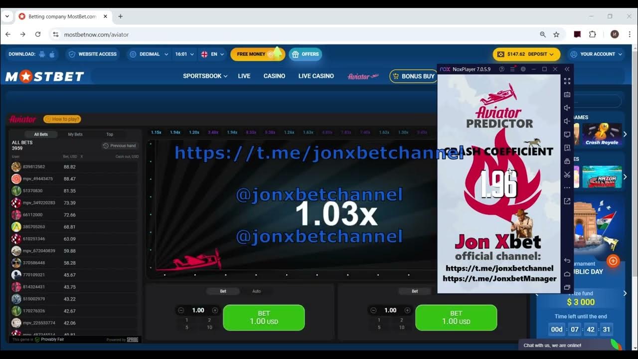 The Aviator Advantage: A JON XBET Guide (Mostbet-esque Gameplay) - YouTube