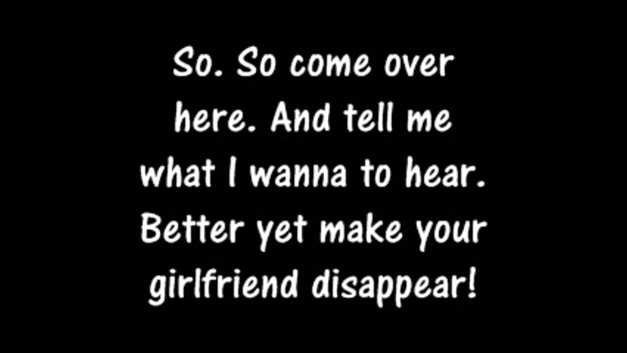 avril lavigne-girlfriend lyrics - YouTube