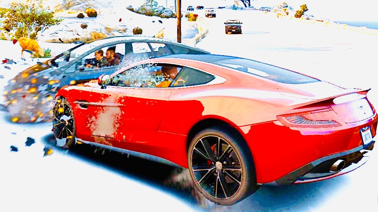 Car crashes EP 55 - Collisions in street traffic of Supercars - YouTube