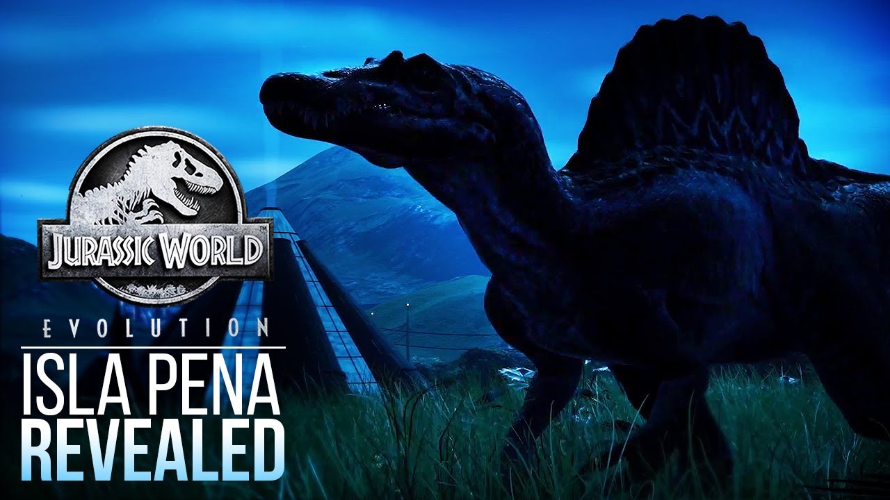 ANOTHER ISLAND REVEALED! ISLA PENA WITH A SPINOSAURUS | Jurassic World ...