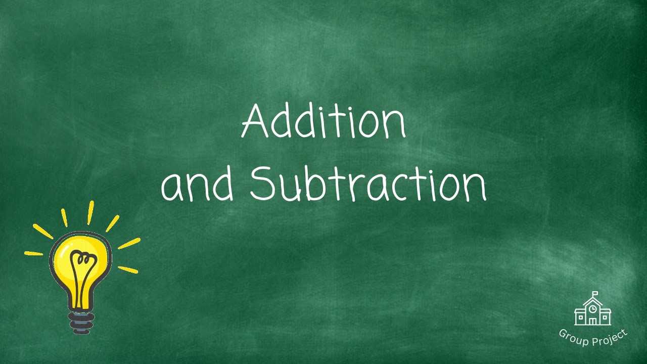 Add It Up, Subtract It Down: Math Made Fun! - YouTube