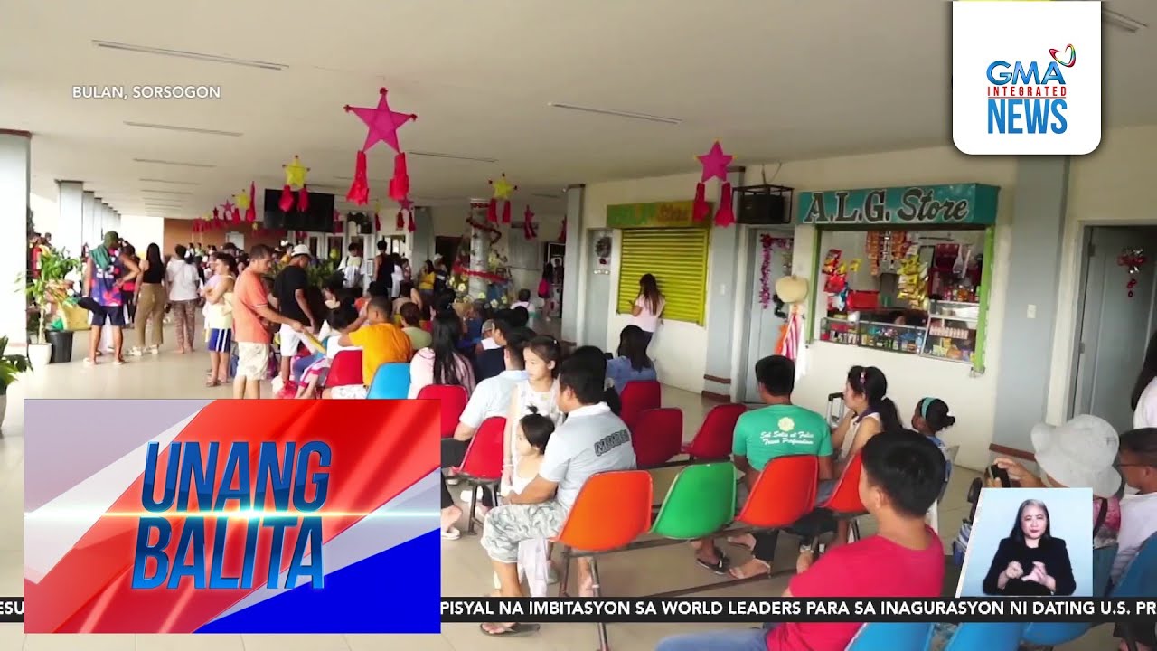 Dagsa ng mga pasahero sa Bulan Integrated Terminal na pabalik sa Metro ...