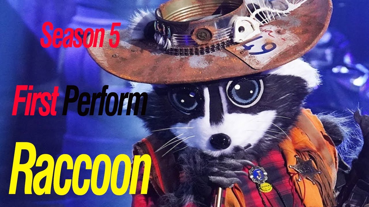 The Masked Singer - Season 5 - Raccoon First Perform - YouTube