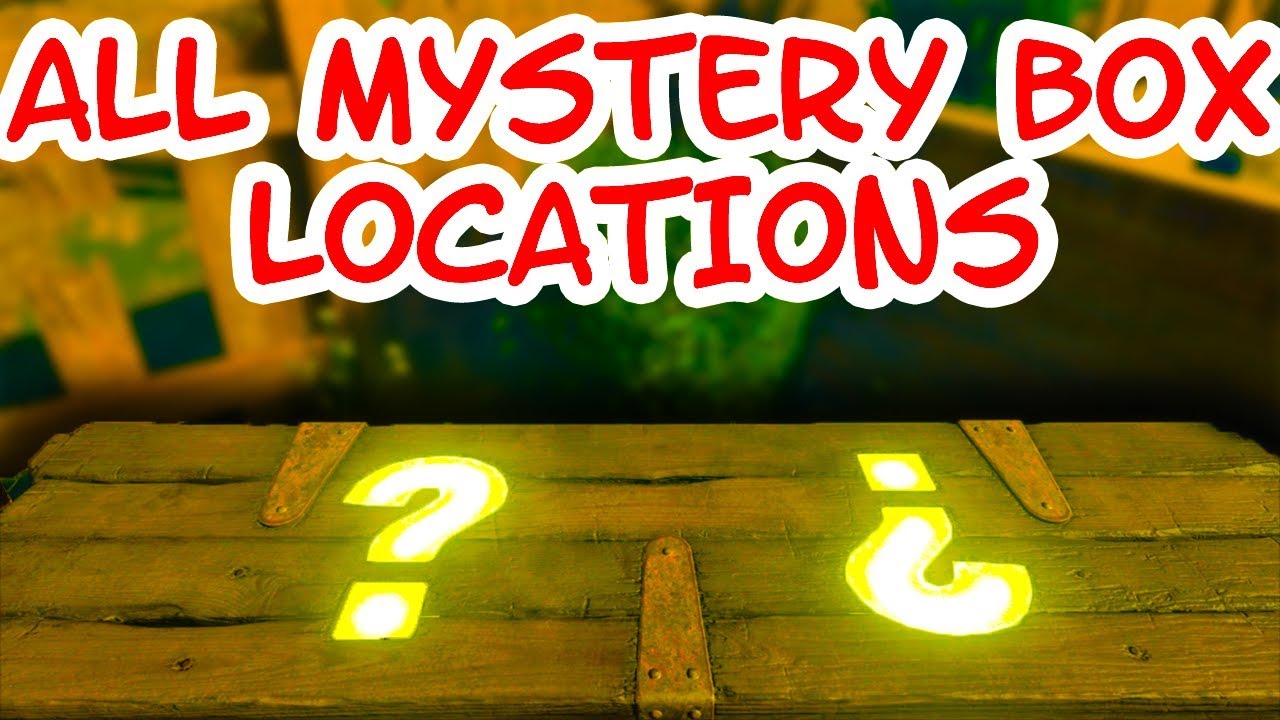 ALL MYSTERY BOX LOCATIONS IN ALPHA OMEGA (Call of Duty Black ops 4 ...