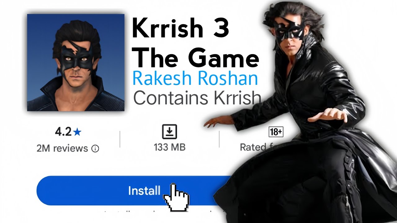 I Found the KRRISH 3 Game on Playstore 😱🔥 - YouTube