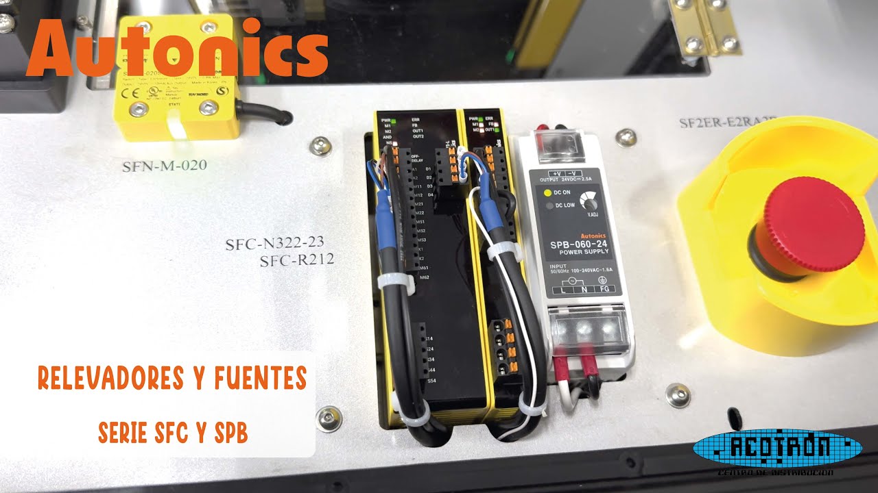 Relevadores y fuentes de la serie SFC y SPB marca AUTONICS - YouTube
