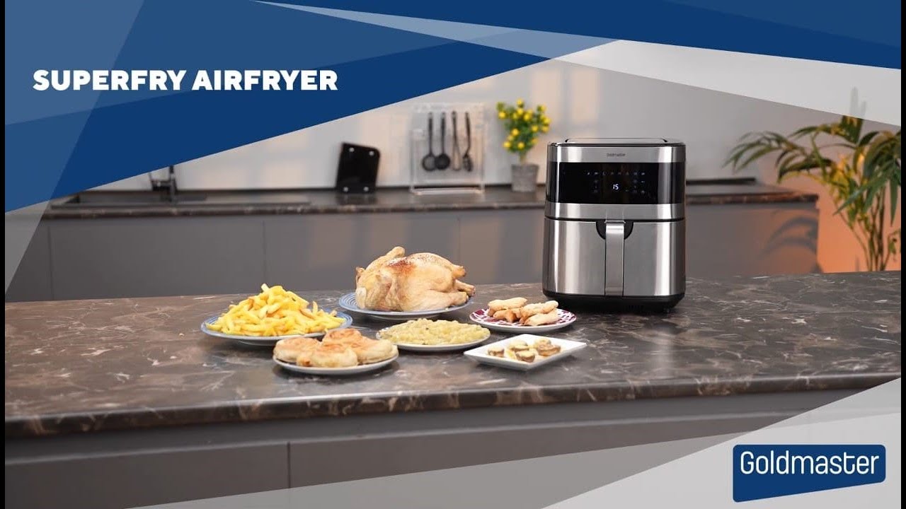 Goldmaster Superfry Airfryer Sıcak Hava Fritözü - YouTube