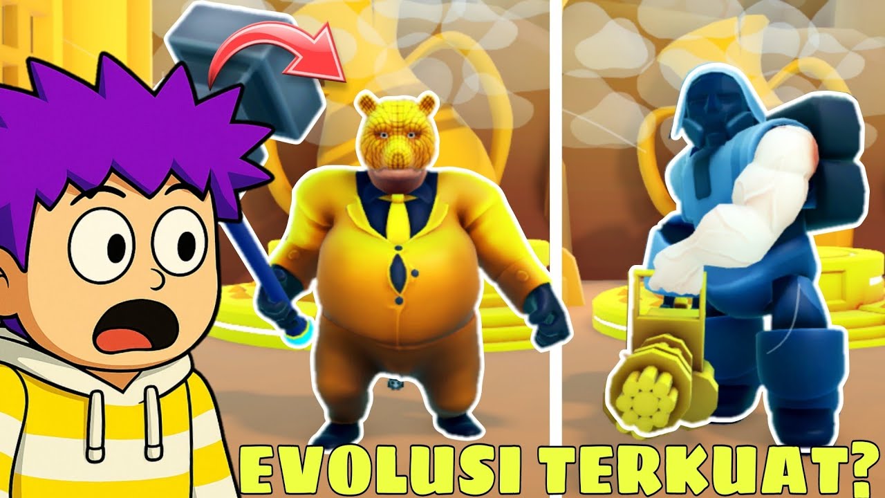 AKU EVOLUSI KARAKTER SQUID GAME SAMPAI KALAHKAN BOSS TERKUAT! Roblox ...