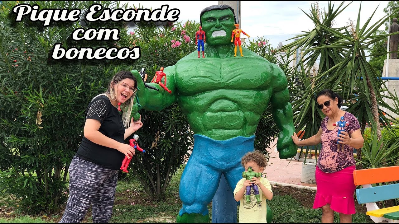 Pique Esconde com Bonecos 02 - YouTube