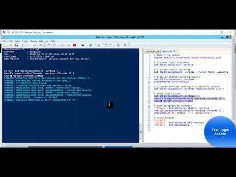 PowerUpSQL Finding SQL Server Instances - YouTube