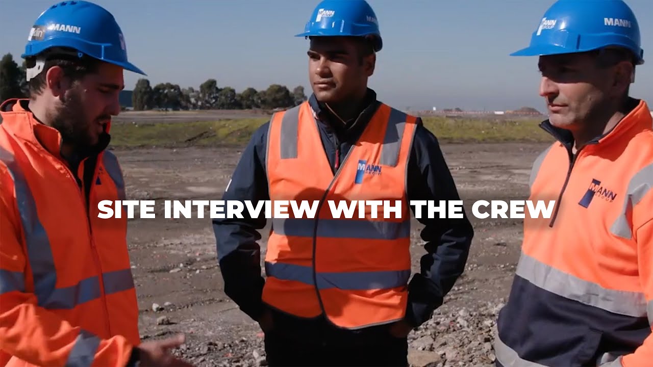 MANN GROUP - SITE INTERVIEW WITH THE CREW, BROADMEADOWS - YouTube