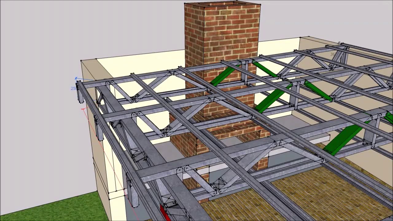 Entertainment Enclosure in Light Steel Framing - YouTube