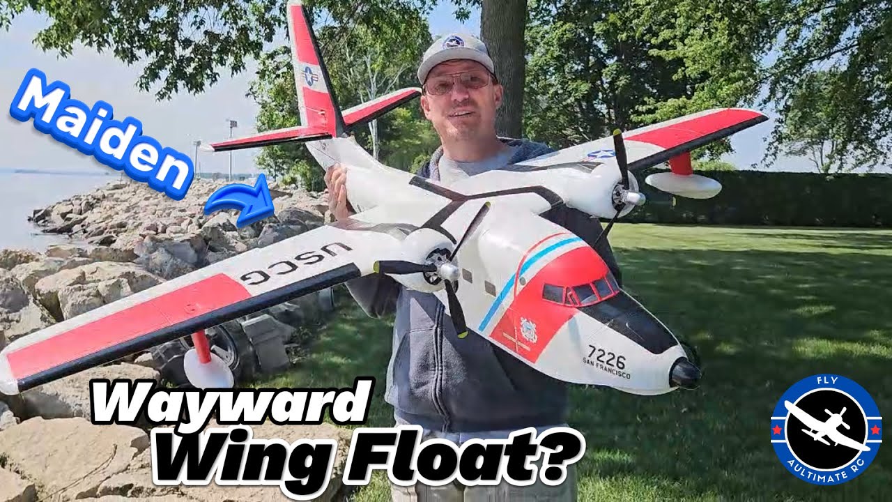 Maiden Water Flight: Avios Albatross Twin 1.6M RC Airplane from Hobby ...