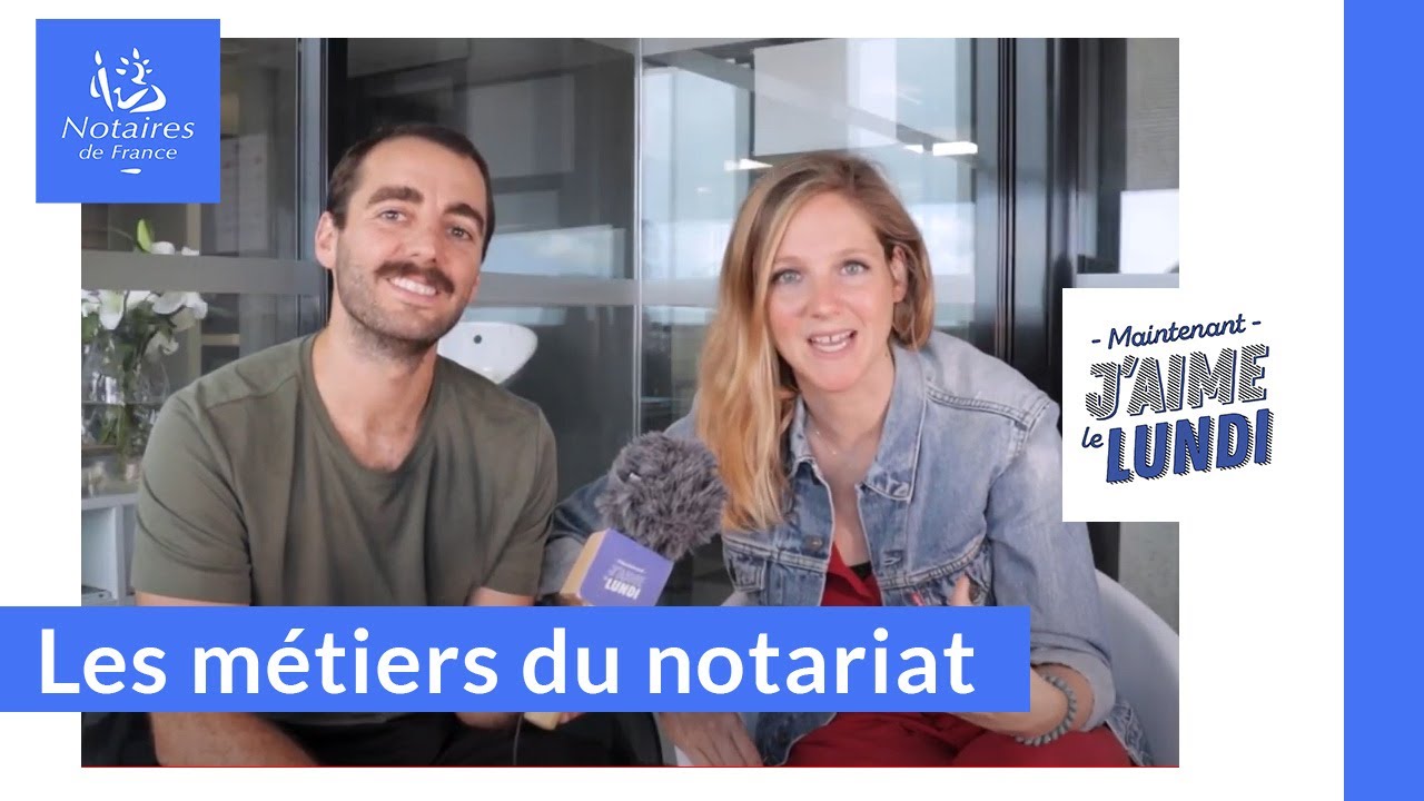 les métiers du notariat - YouTube
