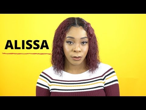 Model Model Nude 100% Brazilian Natural Human Hair Lace Part Wig - ALISSA --/WIGTYPES.COM