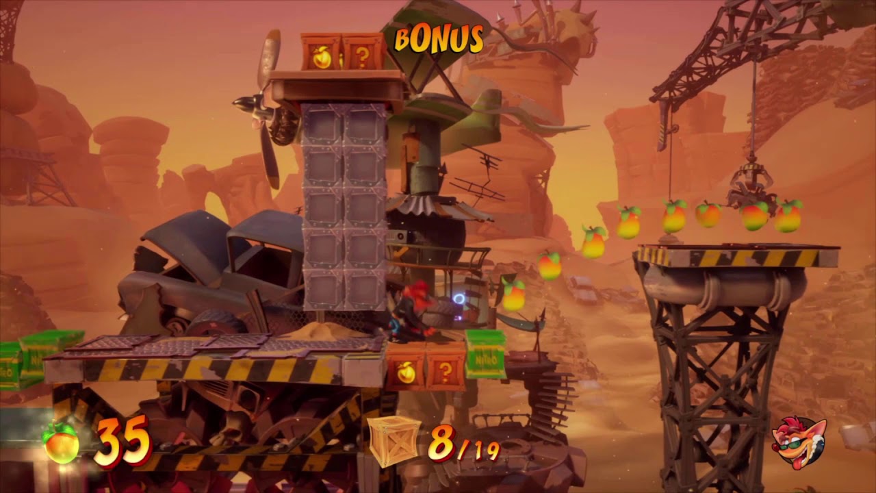 Crash Bandicoot 4 - HIT THE ROAD, bonus round - YouTube
