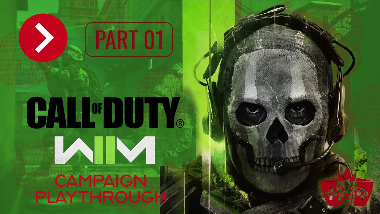 Call of Duty MW 2022 (4K) Part 1 - A new Enemy - YouTube