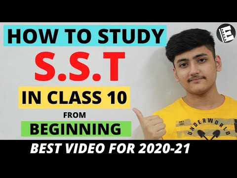 How to Study SST In Class 10 | Get Full Marks in SST | From Beginning ...