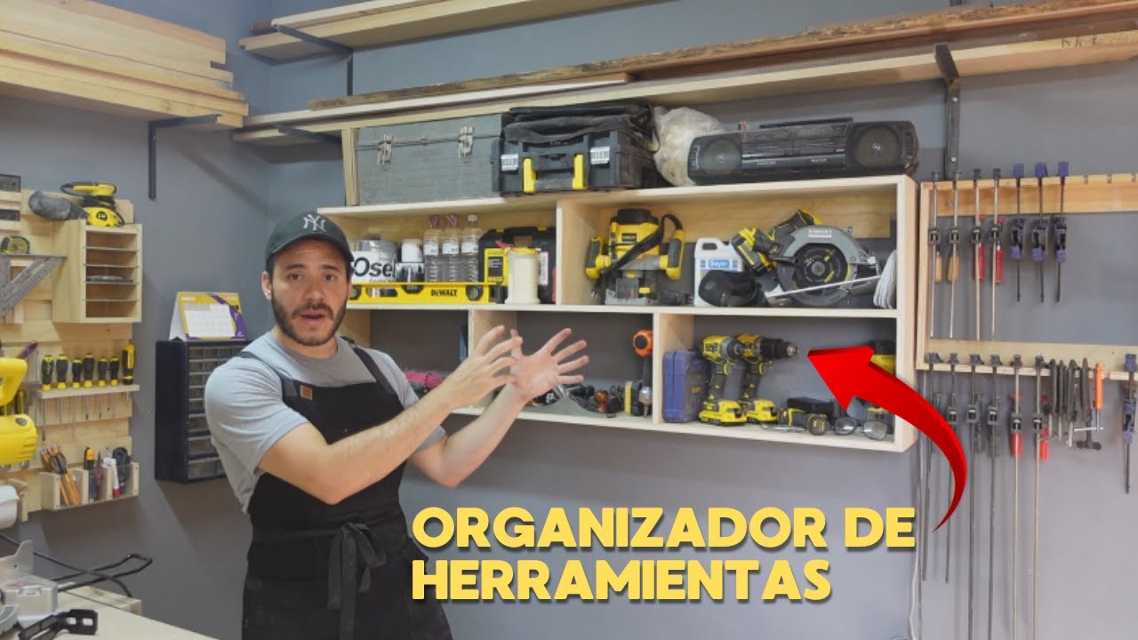 Mantén tu taller ordenado con este MUEBLE PARA HERRAMIENTAS!! | TOOL ...