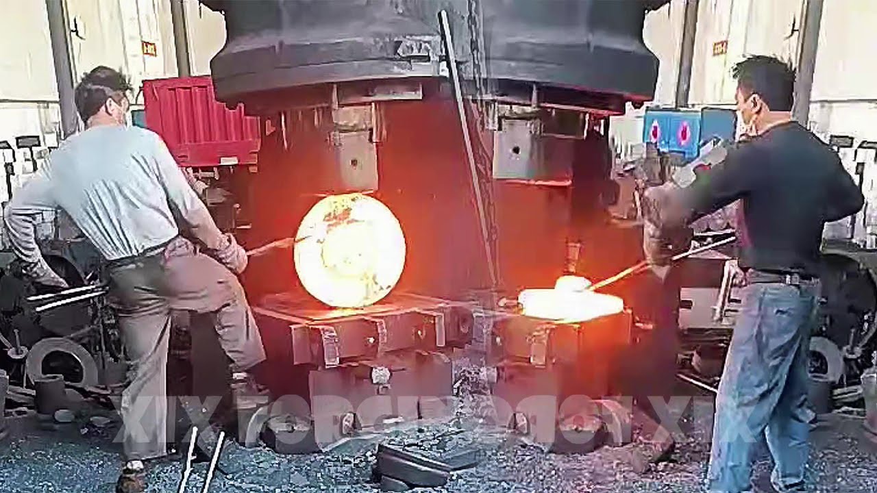 How To Professionally Forge Steel Billets EP1095 - YouTube