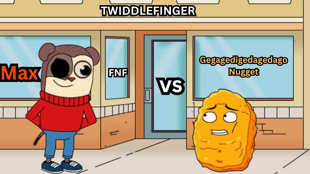 FNF TWIDDLEFINGER | Max VS Gegagedigedagedago Nugget - YouTube