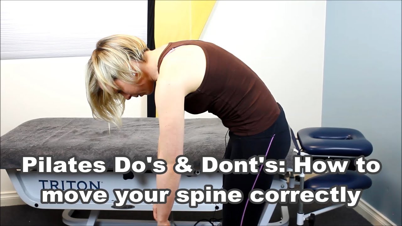 Pilates Do's & Dont's: How to move your spine correctly myPhysioSA ...