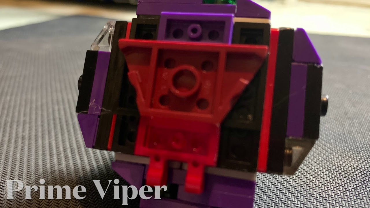 Custom Lego Beyblade | Prime Viper | Beyblade Burst Surge / Sparking ...