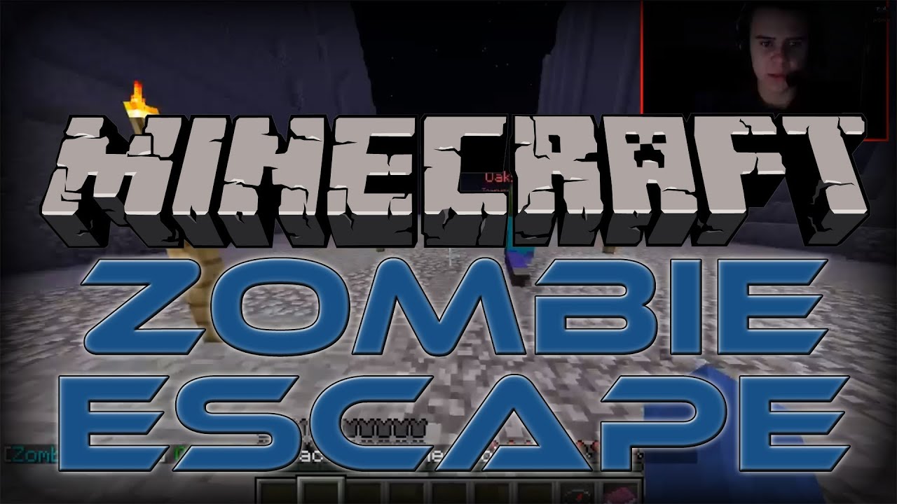 Minecraft: Zombie Escape | EAT THERE BRAINS! | Facecam - YouTube