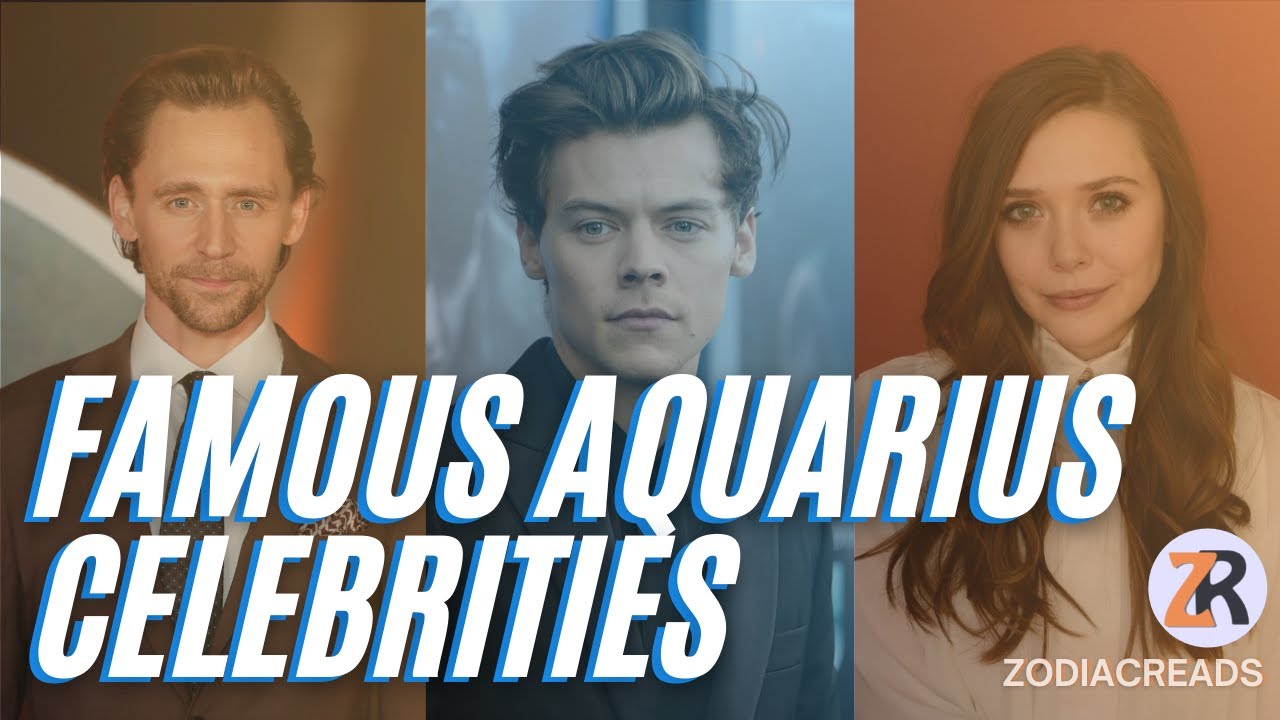 Famous Aquarius Celebrities | Christian Bale Elizabeth Olsen - YouTube