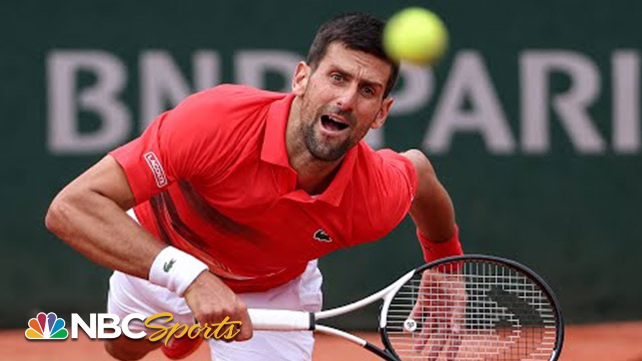 2022 French Open Round 2: Novak Djokovic vs. Alex Molcan | HIGHLIGHTS ...