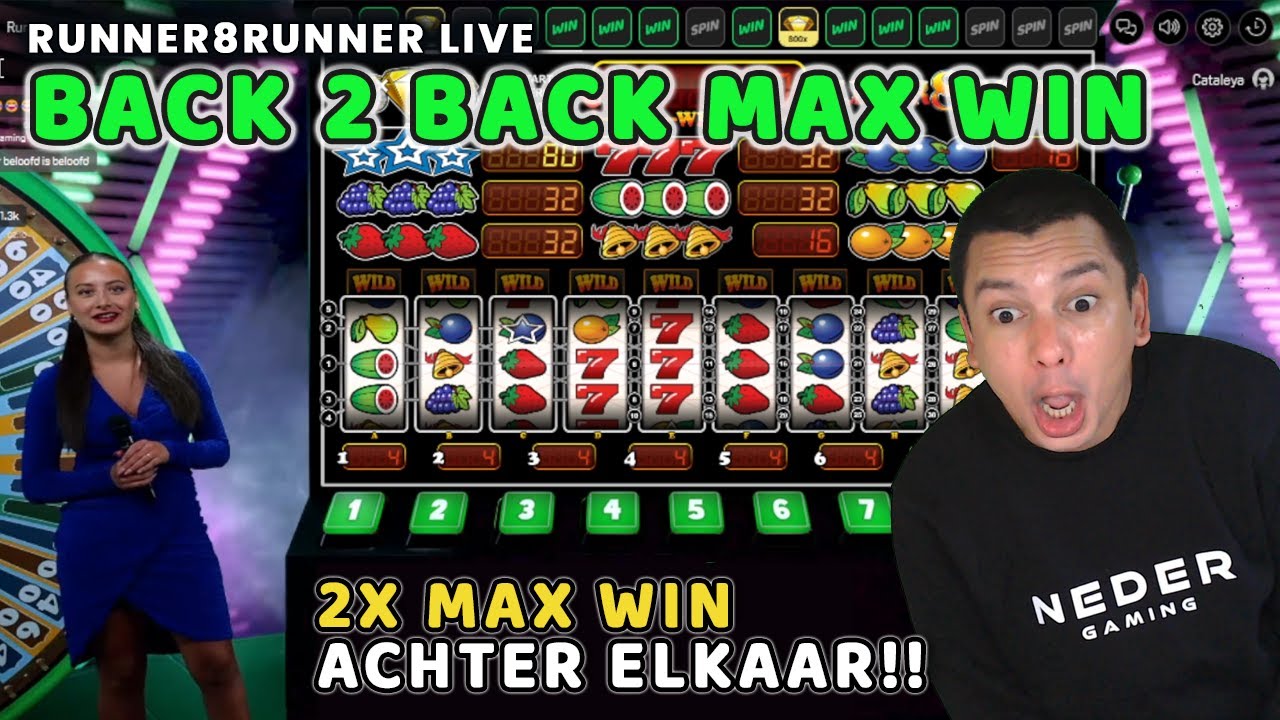 Runner 8 Runner Live 2x Max Win Op Money Wheel Achter Elkaar