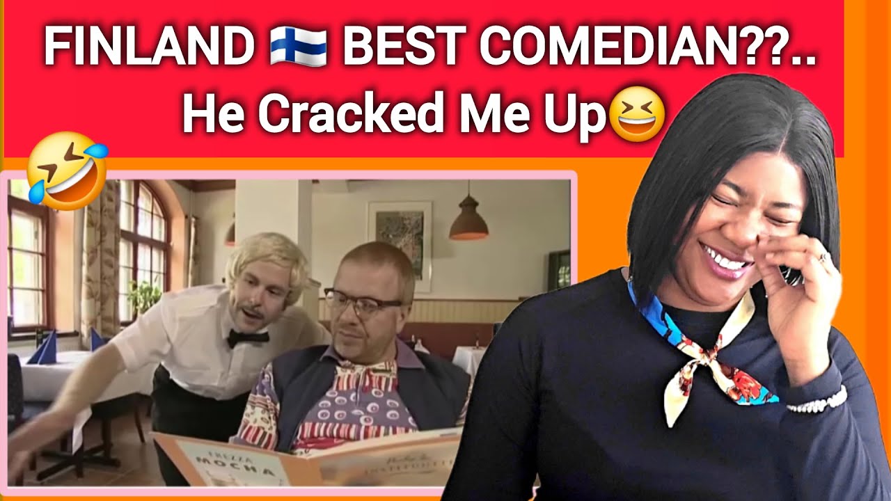 Reaction To Kummeli- Kreikkalainen tarjoilija (Finnish Comedy) 🇫🇮 - YouTube