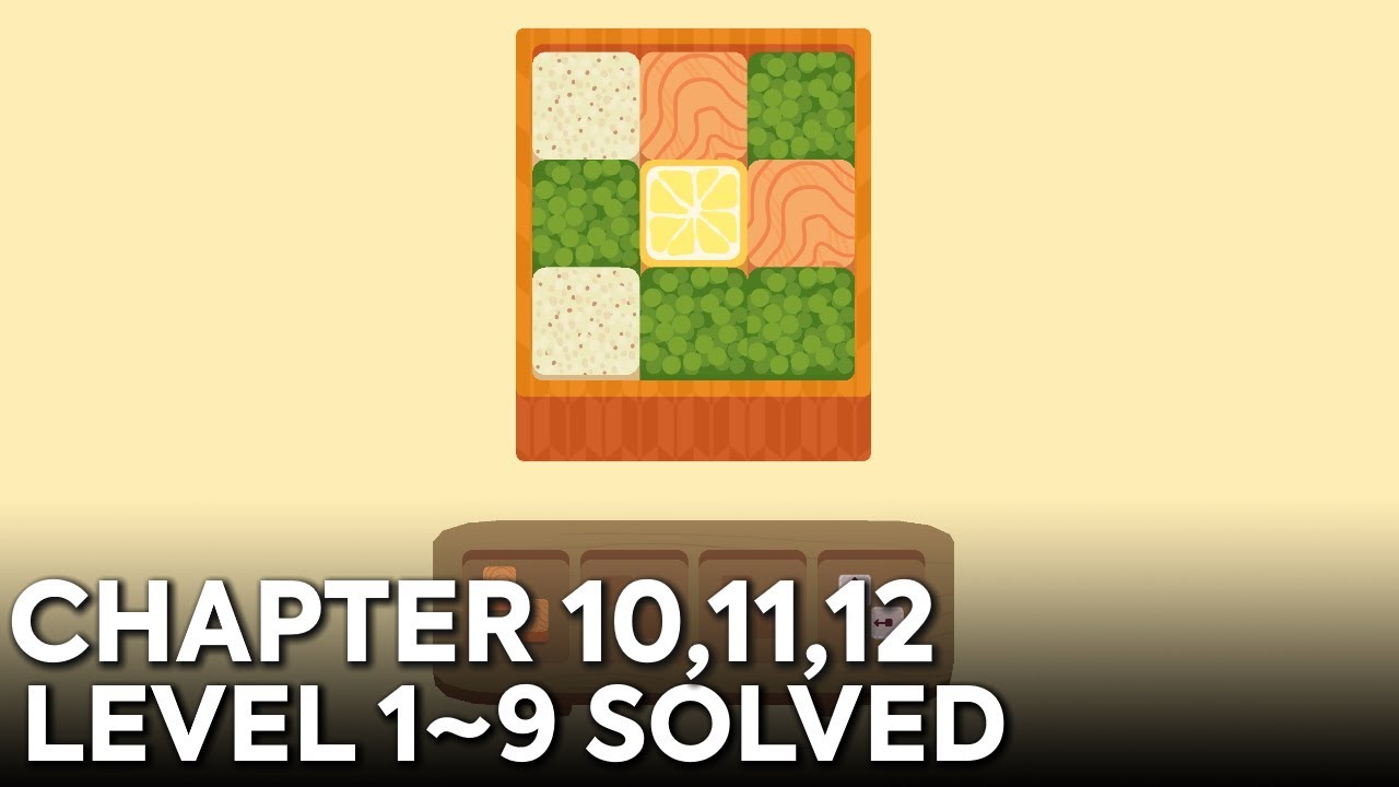 Inbento iOS - Chapter 10,11,12 Level 1,2,3,4,5,6,7,8,9 Solution - YouTube