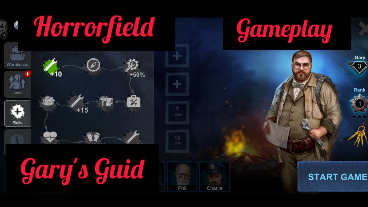 Horrorfield gameplay part 1 with gary - YouTube