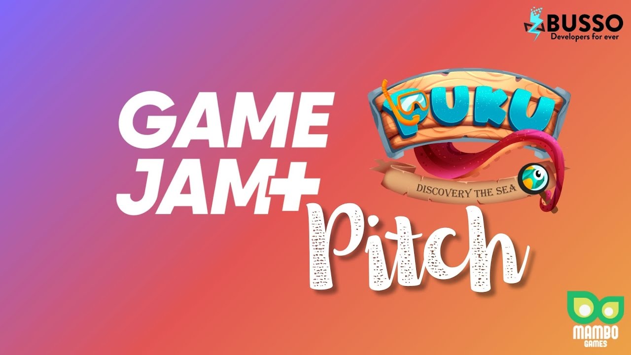 Pitch Game Jam Plus 2023 PUKU by Mambo Games - YouTube