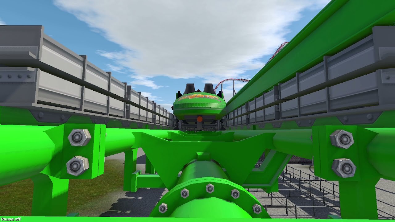 MegaWatt- Premier Rides LIM Launch Coaster- No Limits 2 - YouTube